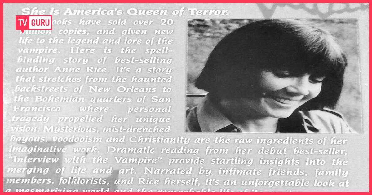 Anne Rice - Alle Filme & TV-Shows | TV.GURU